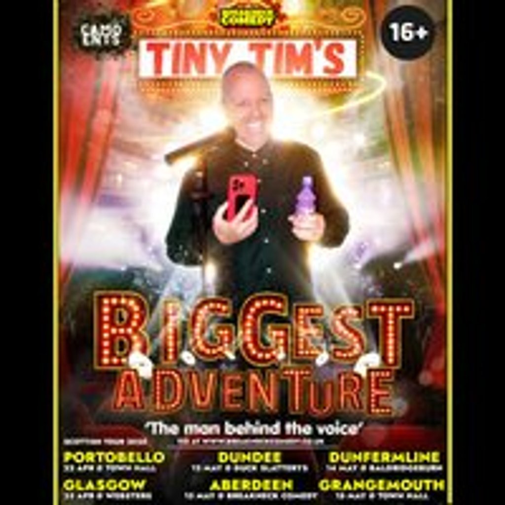 Tiny Tims BIGGEST Adventure, Websters Theatre, Glasgow, 23 April 2025 ...