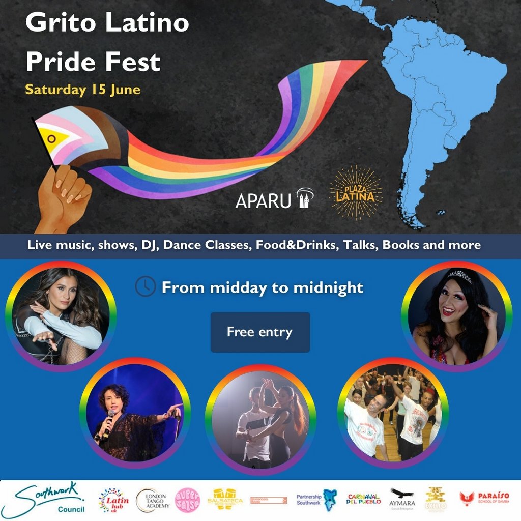 Grito Latino Pride Fest, Magdalen Hall, London, 15 June 2024 | AllEvents.in
