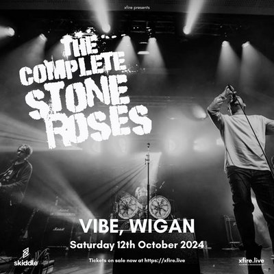 The Complete Stone Roses - Wigan, VIBE Wigan, Leigh, 12 October 2024 ...
