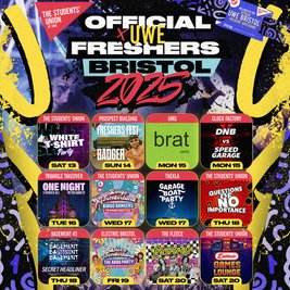 Freshers Week ~ Freshers Guide 2025 | Skiddle