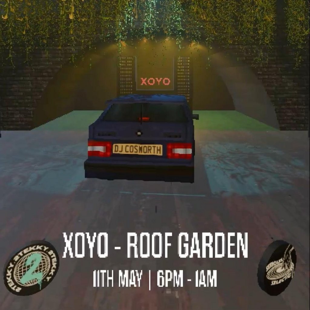 Serious Selectas x 2Tekky pres/ DJ COSWORTH on XOYO ROOF GARDEN, XOYO ...