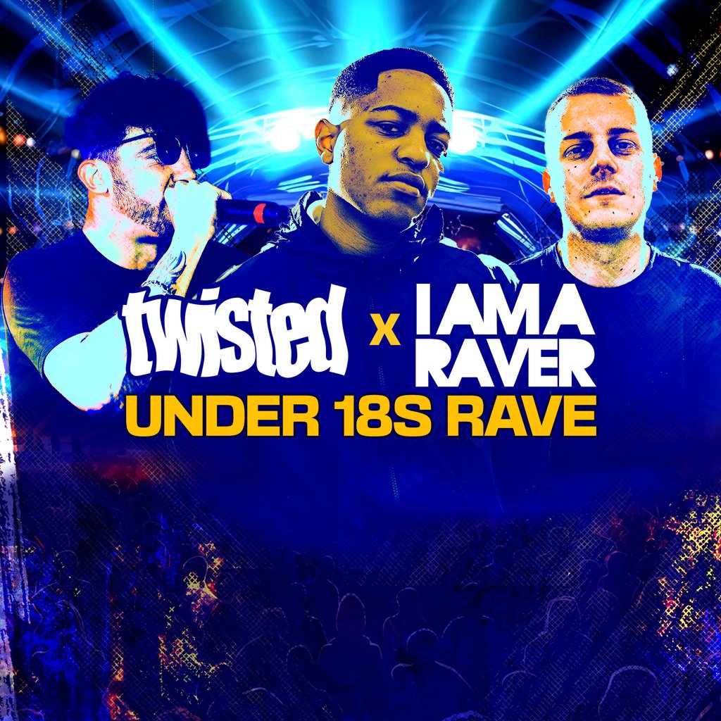 Under 18's Rave - Ayr - Oakzy B x Lugzy x MC Tiny - 27 JAN 2024