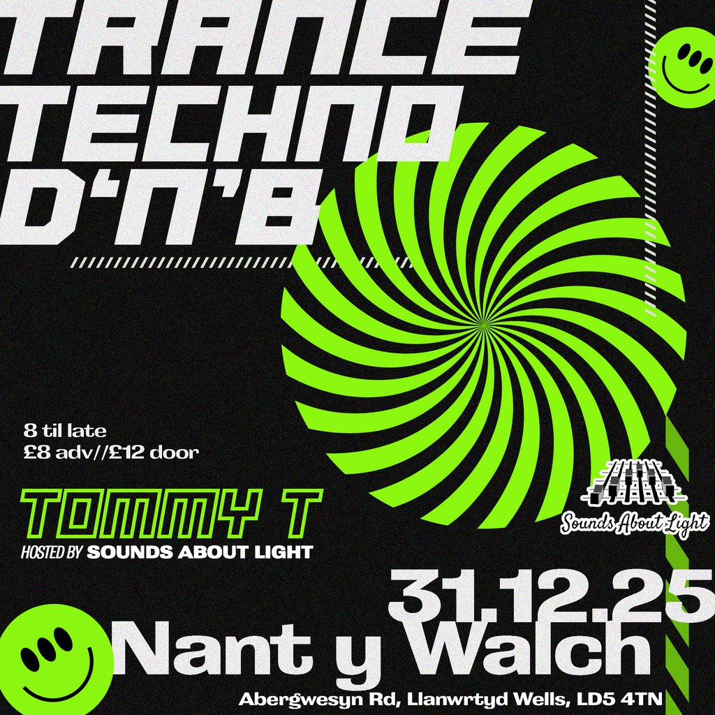 90s and 00s rewind: Trance, techno and DnB with Tommy T at Nant Y Walch ...
