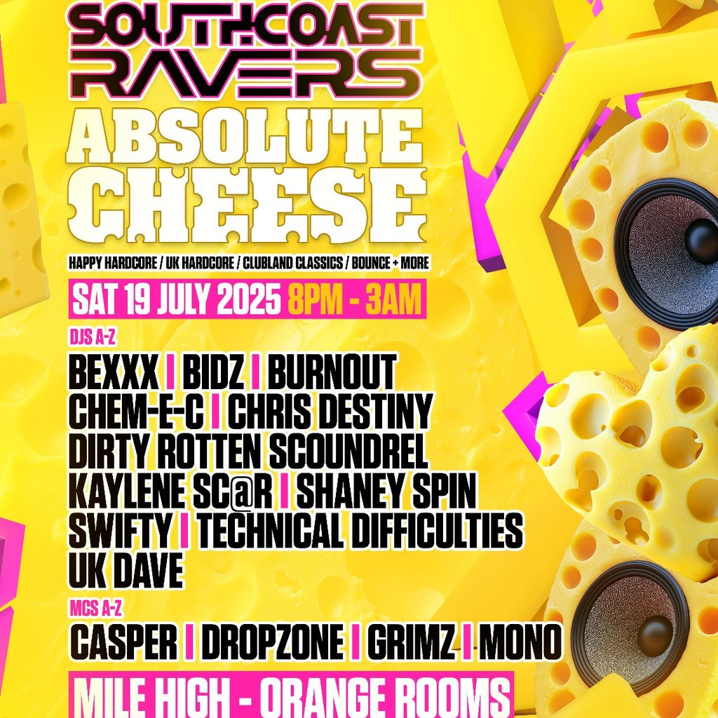 South Coast Ravers: Absolute Cheese – Ibiza Bible