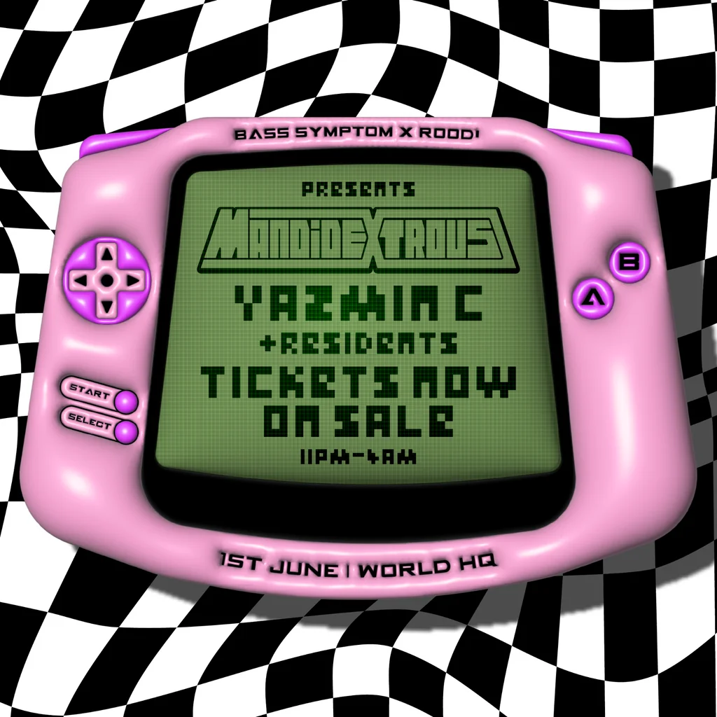 Bass Symptom x Rood Presents - MANDIDEXTROUS and YASMIN C at WHQ | June ...