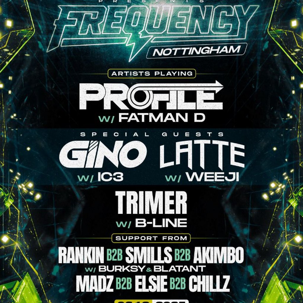 Profile presents: Frequency Nottingham at Secret Vault | 6 December ...