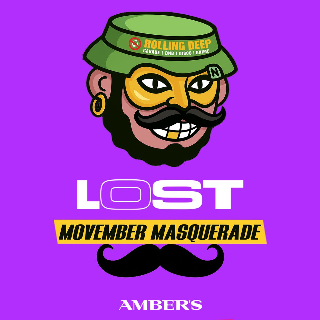 Lost Thursdays presents Movember Masquerade @ Ambers at Amber's | 13 ...