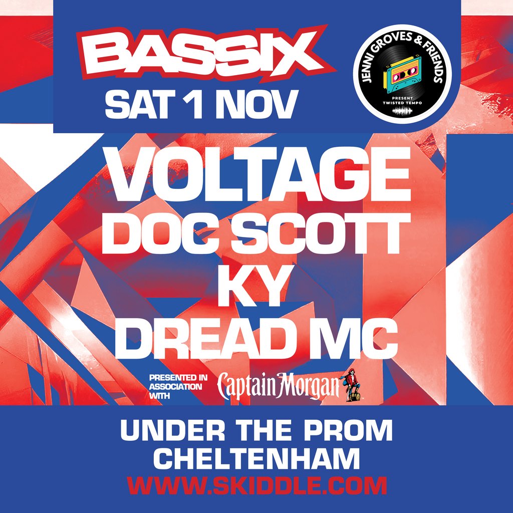 Bassix x Twisted Tempo: Voltage, Doc Scott, Dread MC at UNDER THE PROM ...