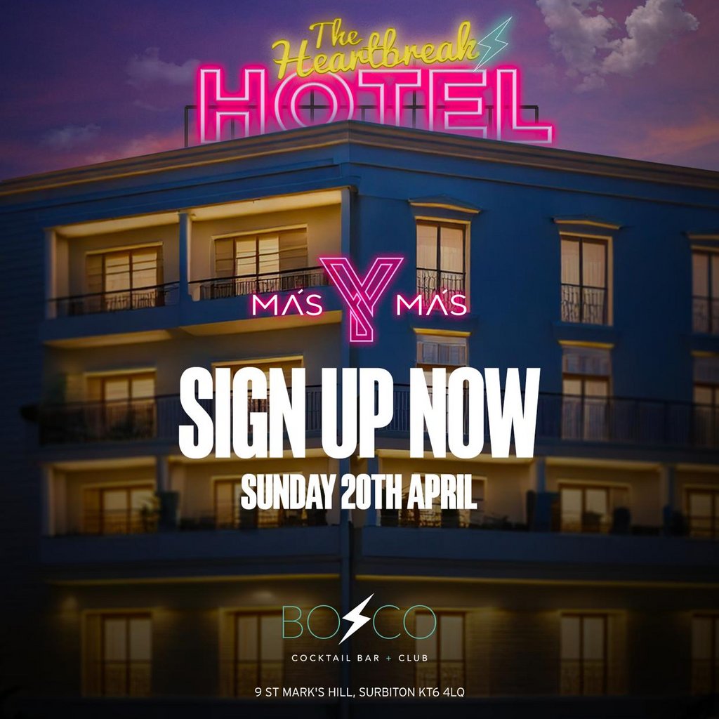 Mas Y Mas Presents : THE HEARTBREAK HOTEL – Ibiza Bible