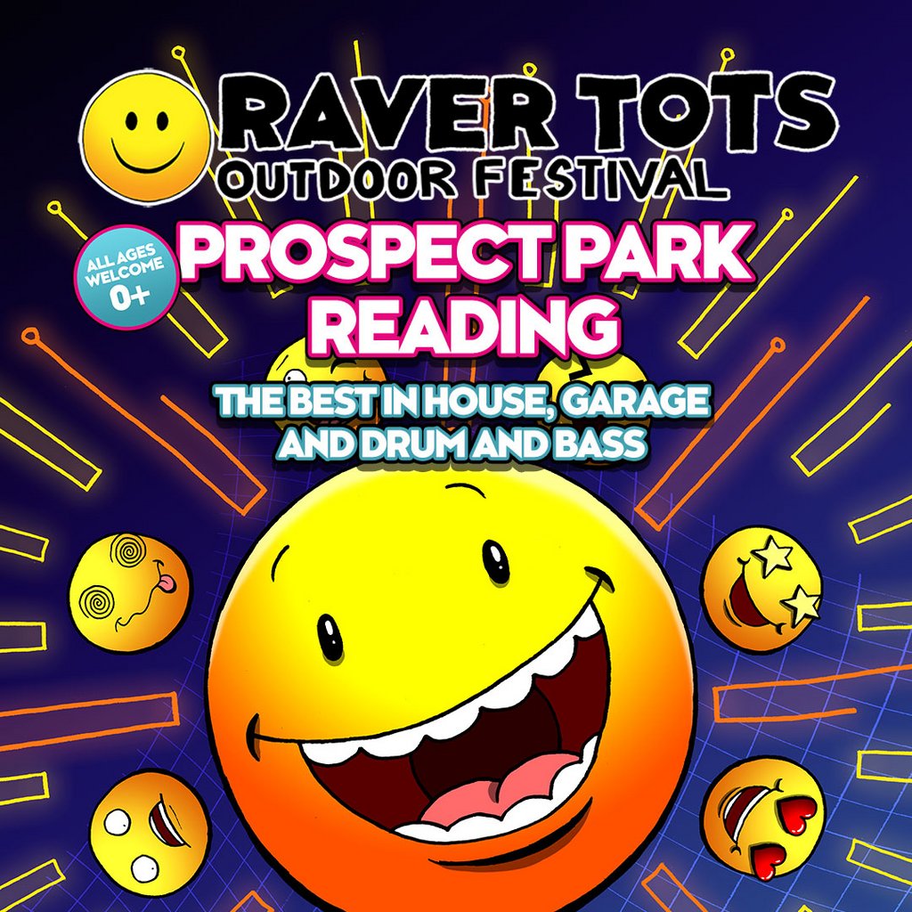 Raver Tots Outdoor Festival Reading 2025 at Prospect Park | 20 July ...