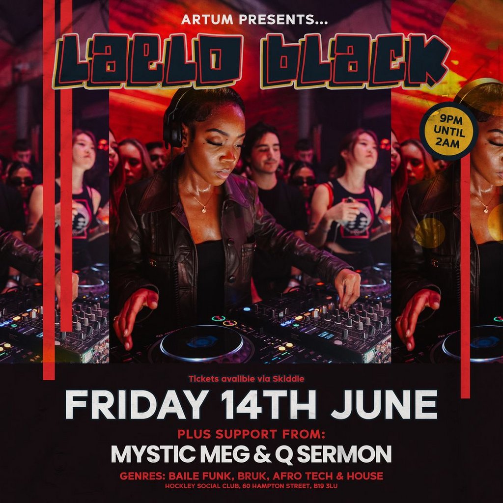 Artum Presents: LAELO BLACK, ARTUM, Birmingham, 14 June to 15 June ...