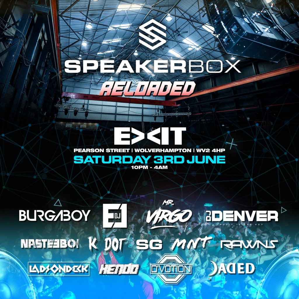 SpeakerBox Reloaded - 3 JUN 2023