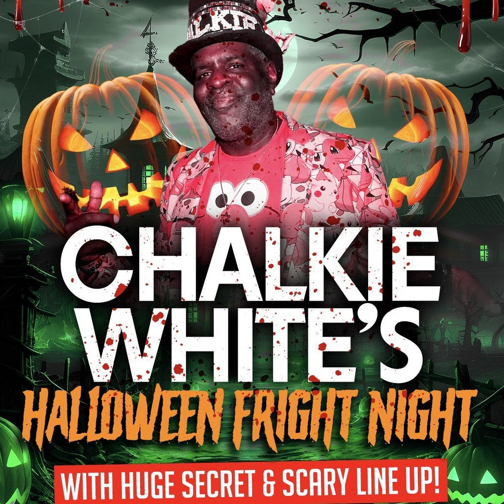 Chalkie White Halloween Fright Night at Basing House | 31 October 2025 ...
