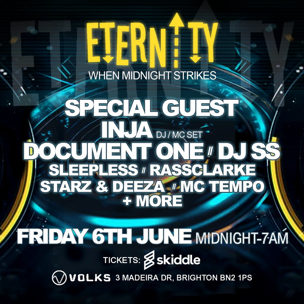 Eternity - Inja, Document One, DJ SS, MC Tempo at The Volks Nightclub ...