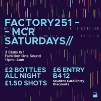 FAC 251 The Factory Manchester events. Buy official tickets here