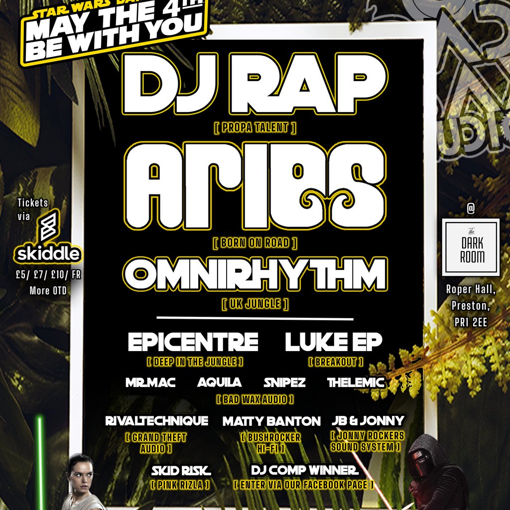 Bad Wax Audio - DJ RAP - ARIES - OMNIRHYTHM + more, The Dark Room Roper ...