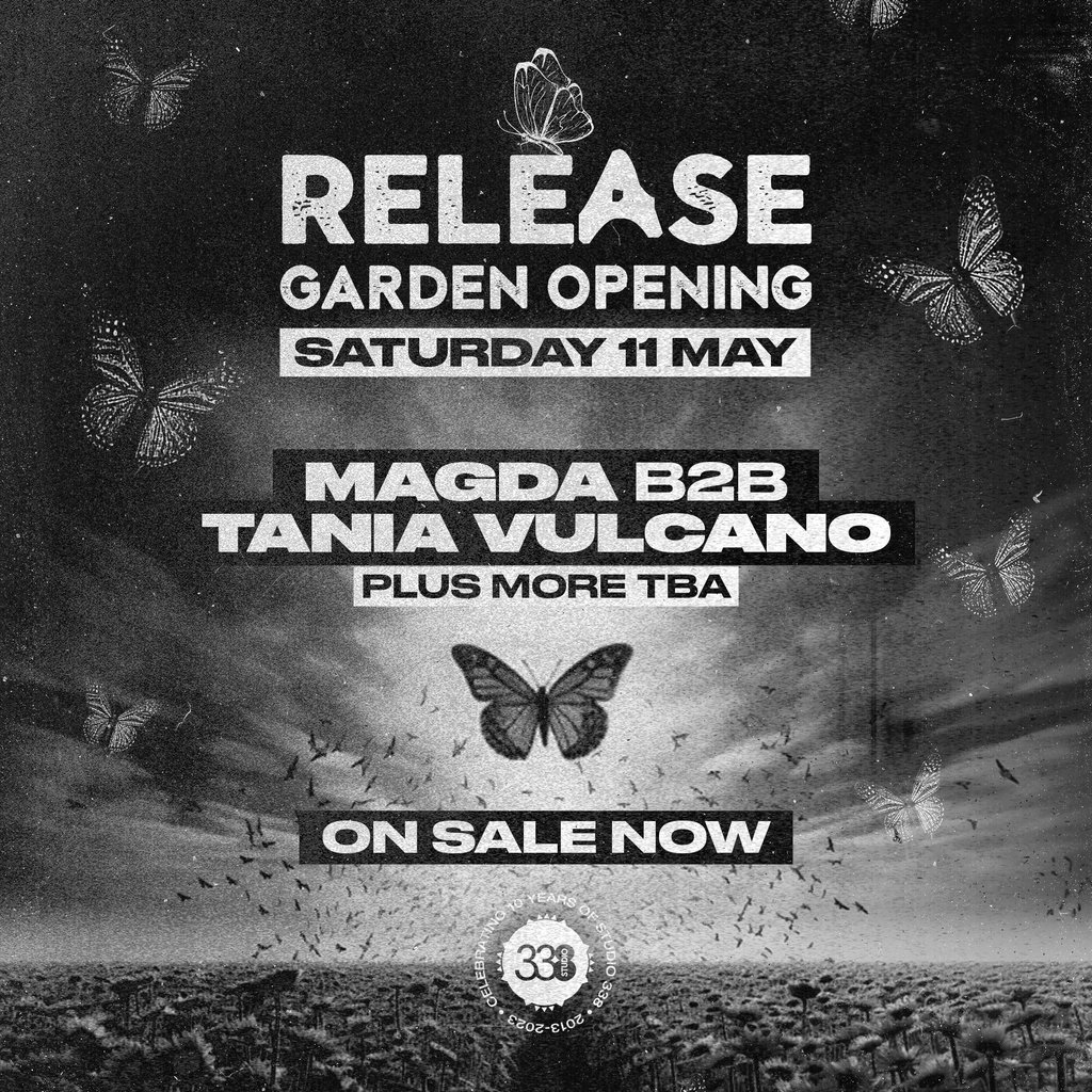 Release Garden Opening Party - Day/Night at Studio 338, Studio 338 ...