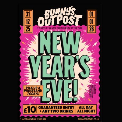 Bunny's Outpost New Year's Eve 2025 - 31 DEC 2025
