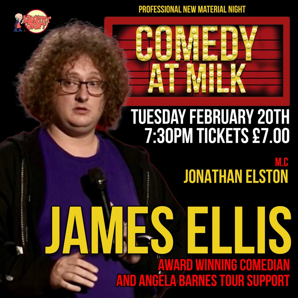 February's Comedy at Milk | Milk Bar Reading | Tue 20th February 2024 ...