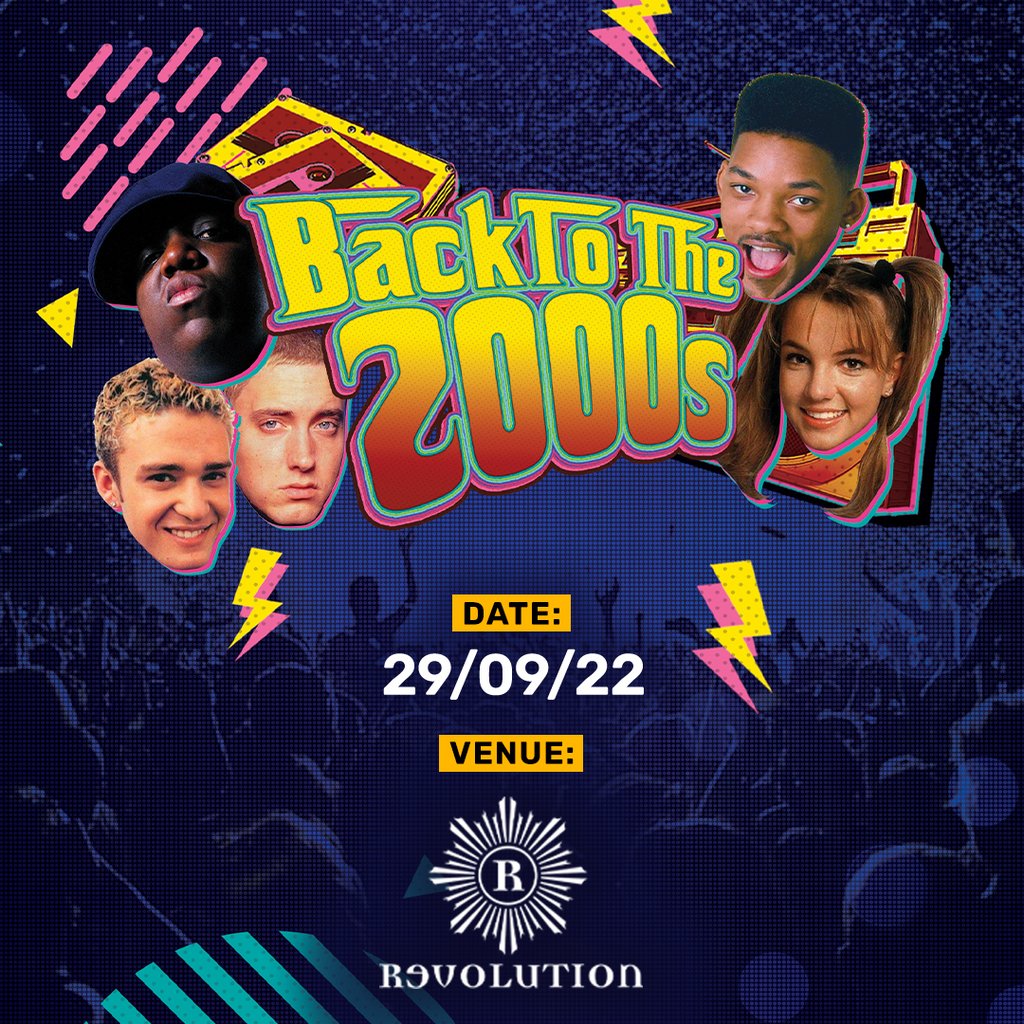 Back to the 90s / 00s - Throwback Rave | Cardiff Freshers 2022 - 26 SEP ...