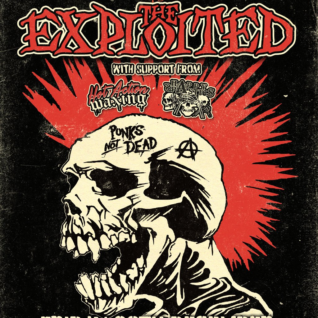 The Exploited Logo The Exploited Stickers For Sale | TeePublic