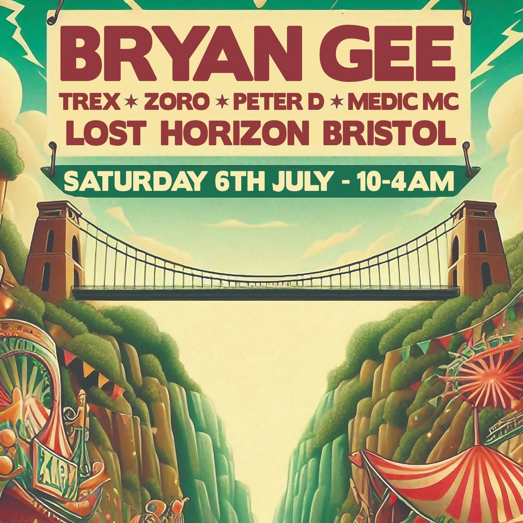 Carnival Weekend Afterparty with BRYAN GEE, Lost Horizon HQ, Bristol, 6 ...