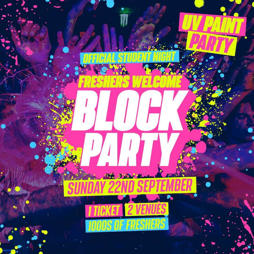 York Freshers: OFFICIAL WELCOME SUNDAY UV PAINT PARTY, Kuda York, 22 ...