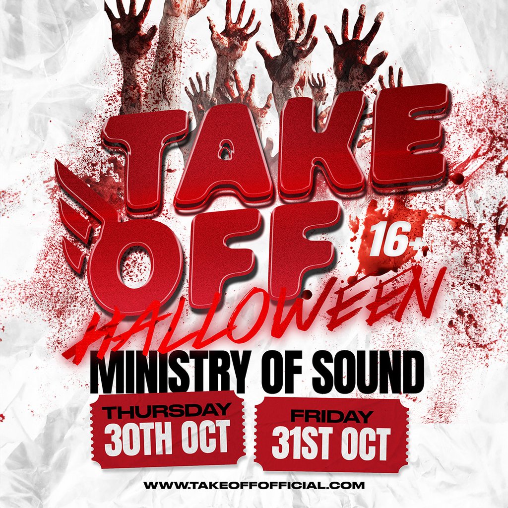 Take Off HALLOWEEN 2025 Part I | 16+ Rave | SOLD OUT at Ministry Of ...