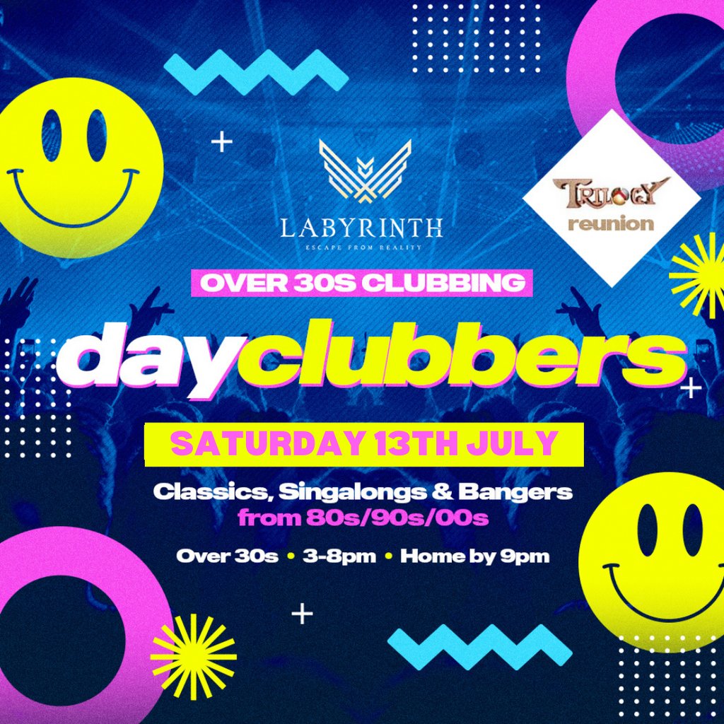 Day Clubbers: Trilogy Reunion, DONCASTER, UK, Labyrinth Nightclub ...