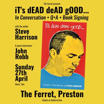 Book launch: iTs dEAD deAD gOOD - Steve Harrison - Q&A Signing, The ...