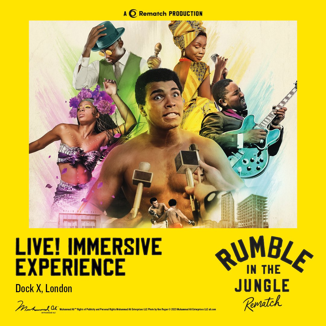 Rumble In The Jungle Poster