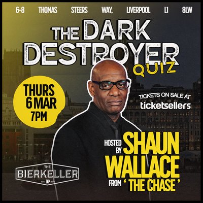 The Dark Destroyer Quiz with Shaun Wallace @Bierkeller Liverpool ...