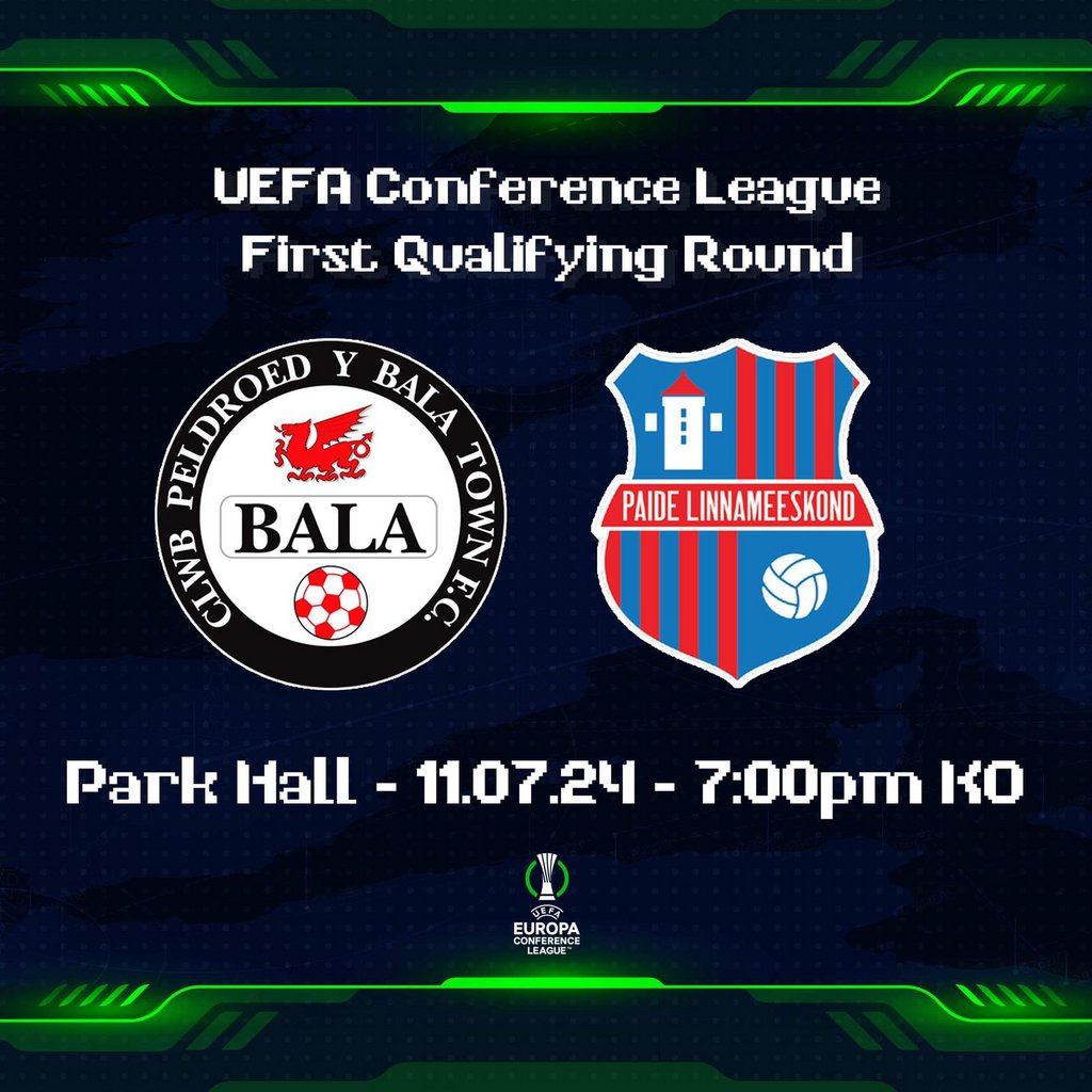 UEFA Conference League First Qualifying Round 1st Leg, The New Saints ...