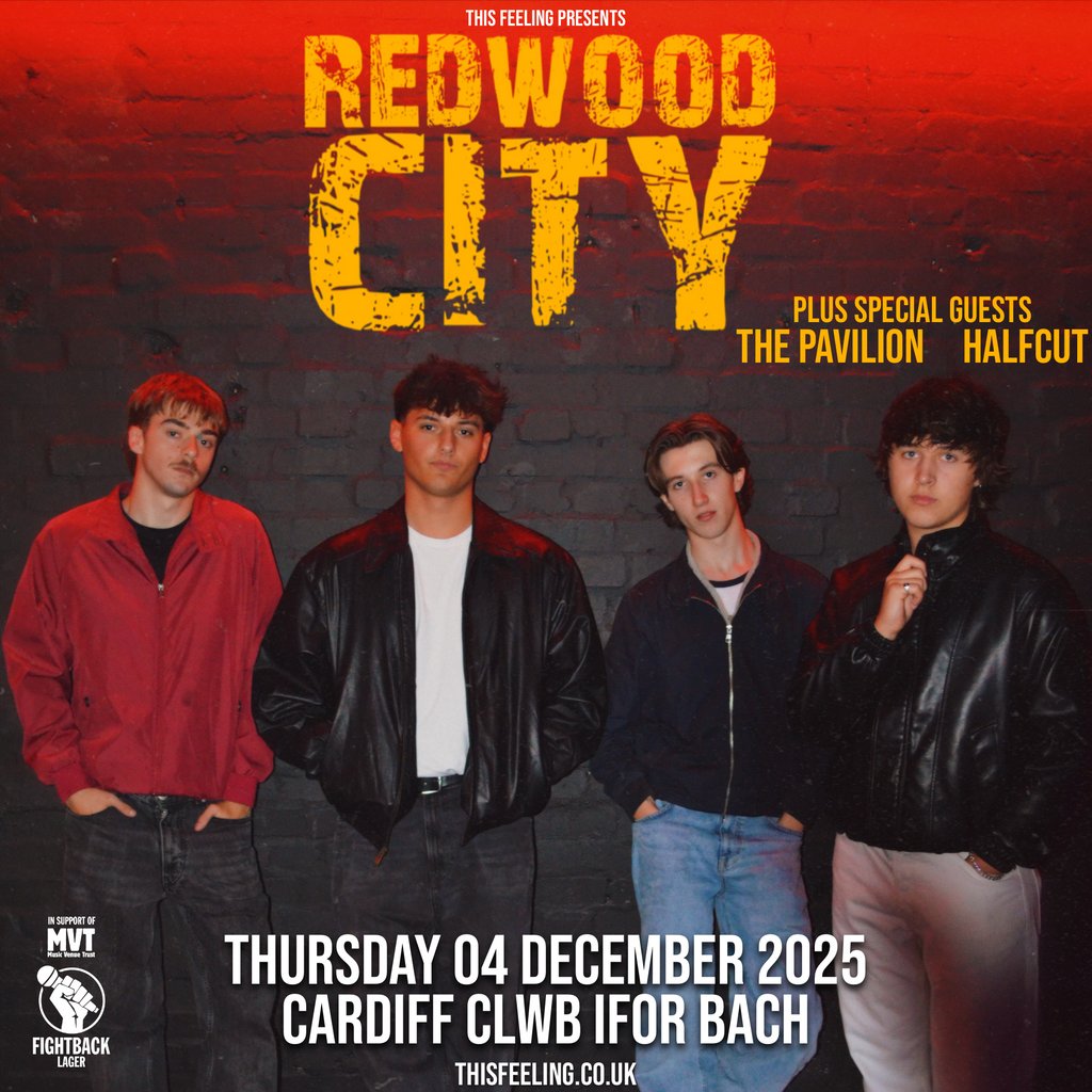 Redwood City - Cardiff, Clwb Ifor Bach, Cardiff, 4 December 2025 ...