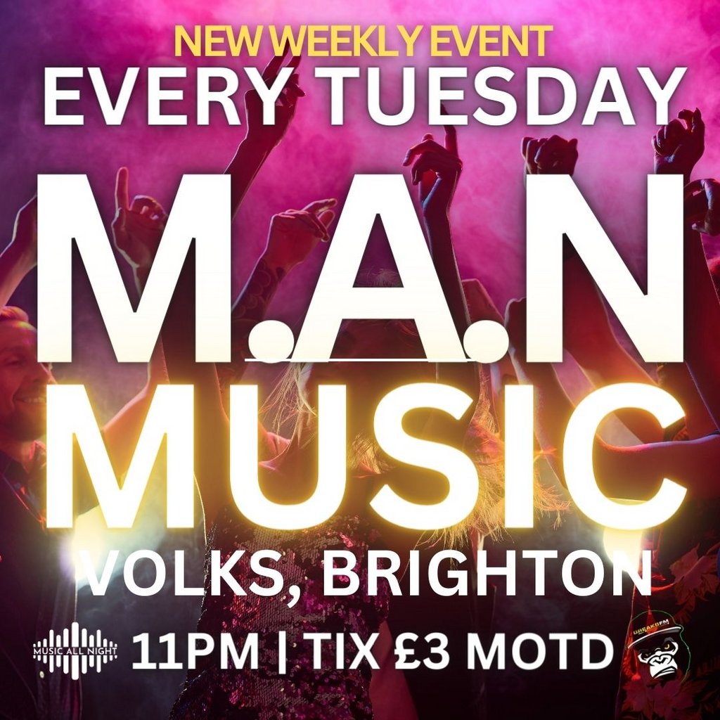 Music All Night - Showcase & Networking | The Volks Nightclub Brighton ...