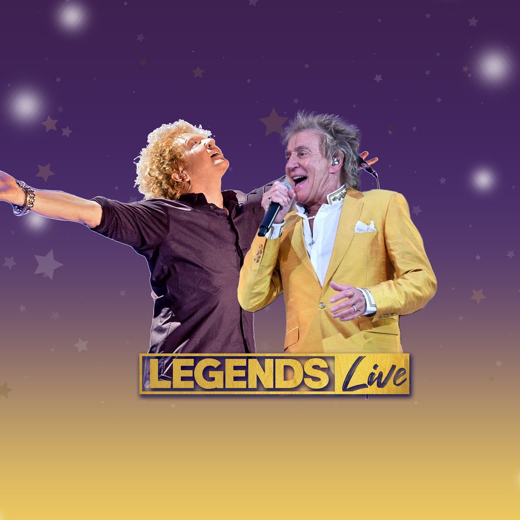Legends Live - Simply Red & Rod Stewart - 25 FEB 2023