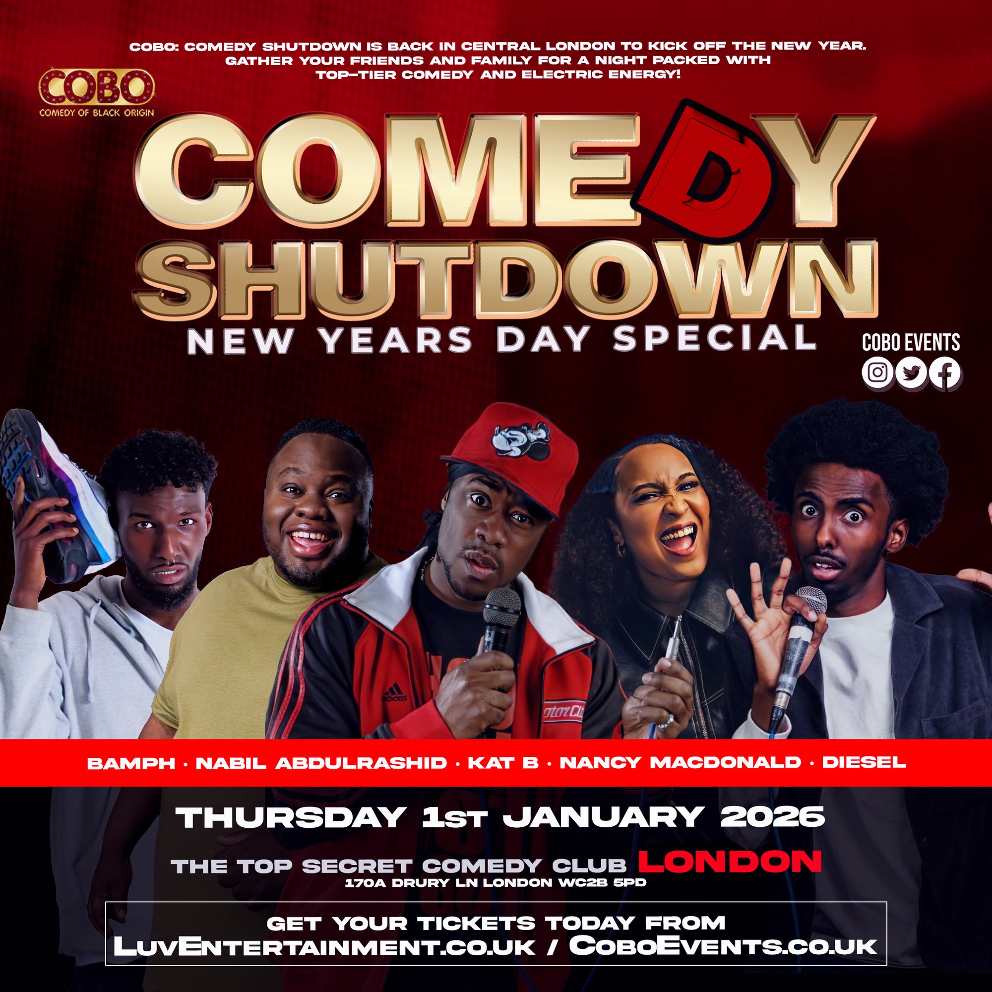cobo comedy events