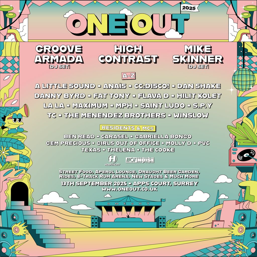 One Out Festival at Apps Court Farm | 13 September 2025 | Drum & Bass UK