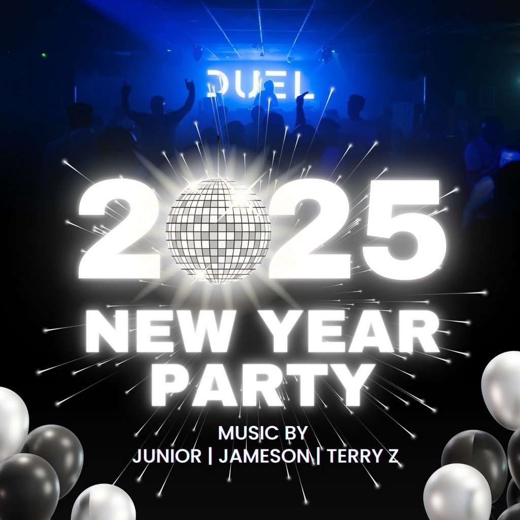 DUEL New Year's Eve: Two Floors, One Huge Night at DUEL Bar And Club ...